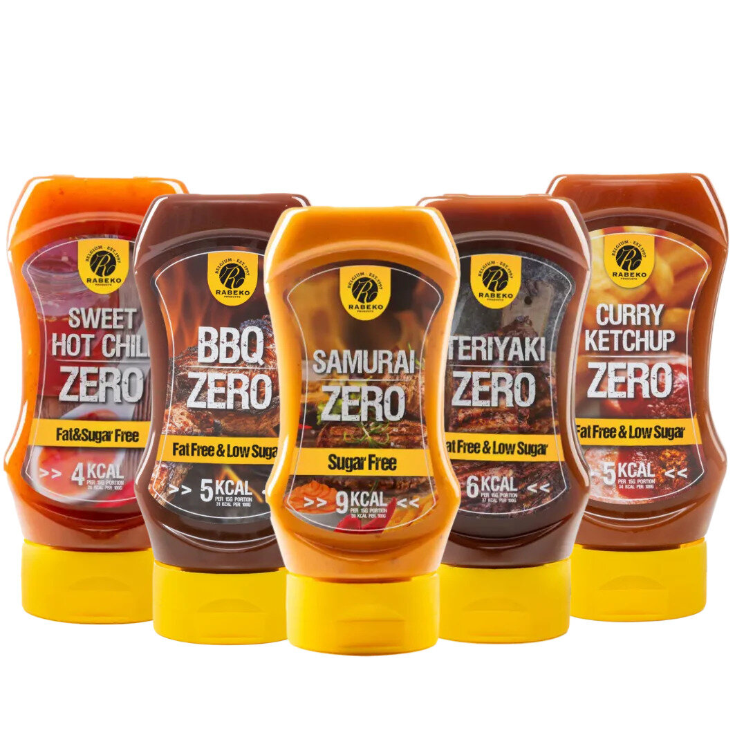 Rabeko Zero Saucen 350ml Curry