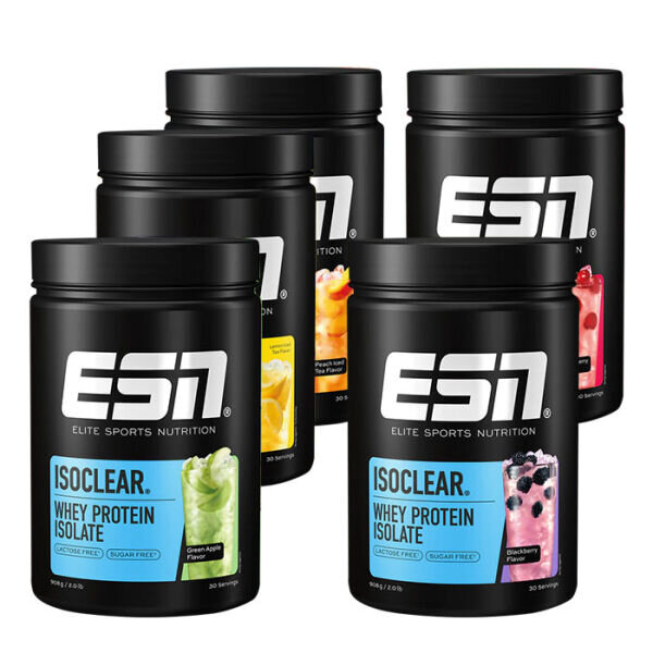ESN IsoClear Whey – 908 g klarer Proteindrink ohne Zucker