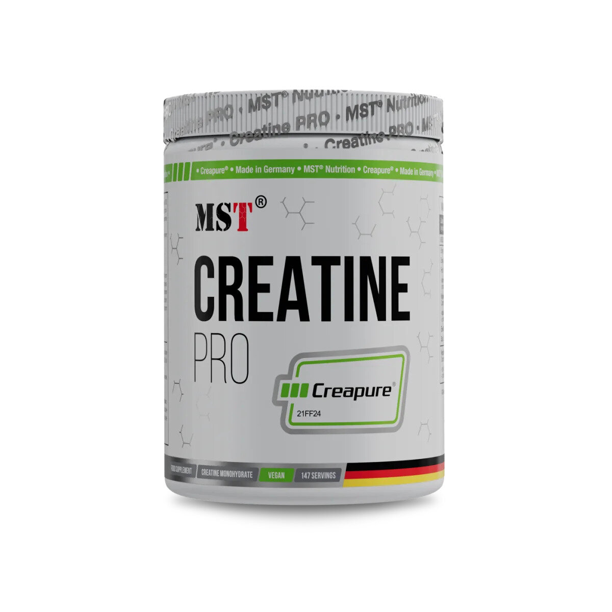 MST Nutrition Creatine Pro Creapure 500g – Reines Kreatin für Muskelk